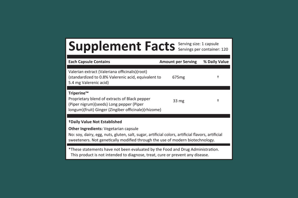 valerian capsules for better sleep