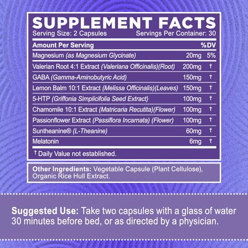 valerian capsules for better sleep