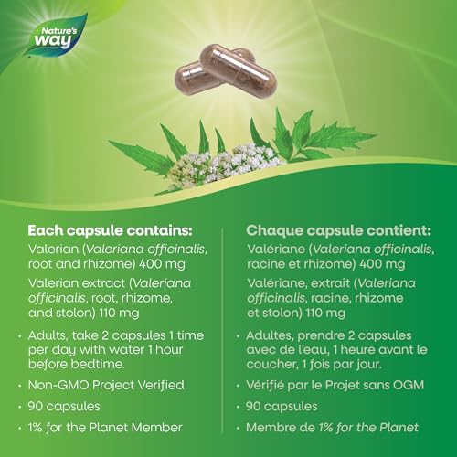 valerian capsules for calming effects