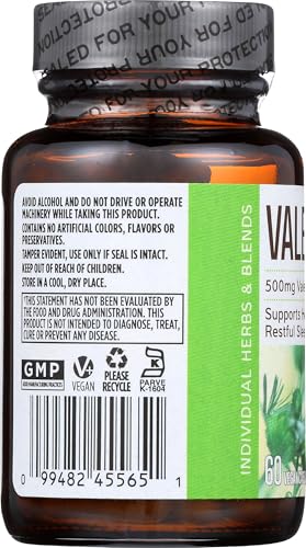 valerian capsules for calming effects