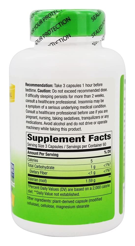 valerian capsules for relaxation