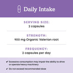 valerian capsules for restful nights