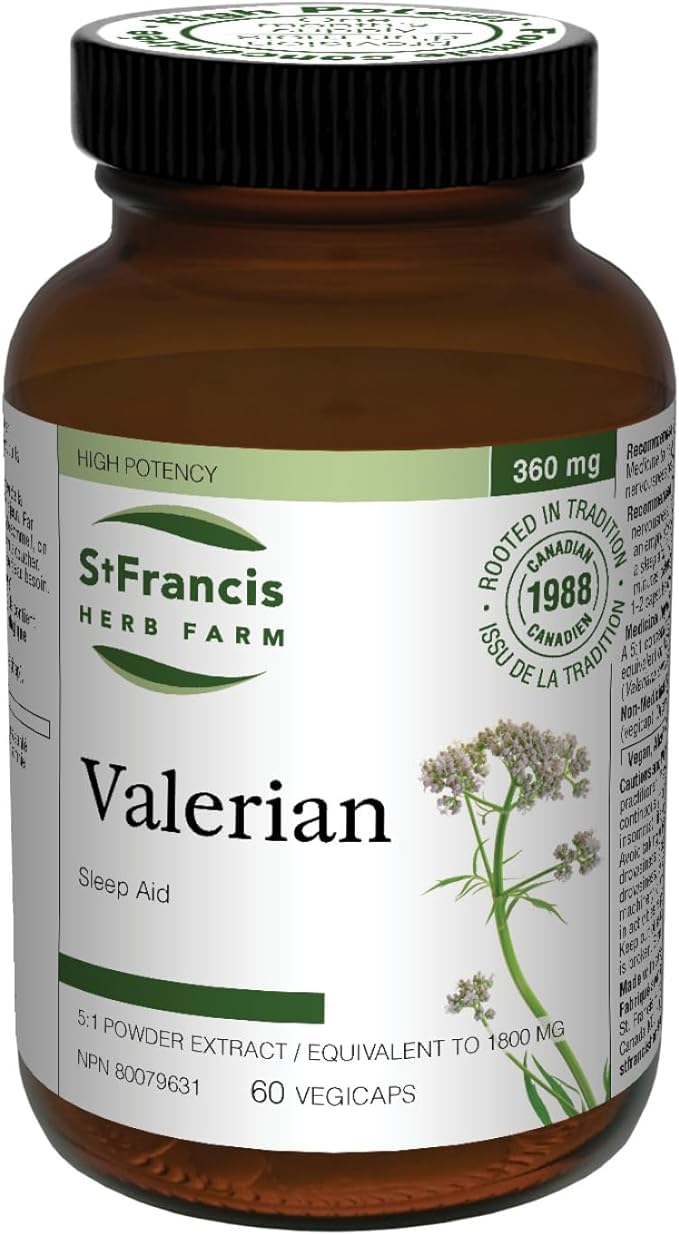 valerian capsules for restful sleep