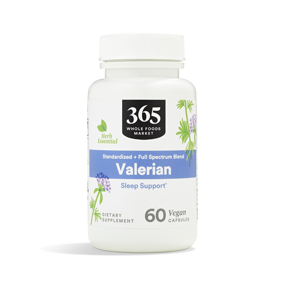 valerian capsules for restful sleep