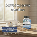 valerian capsules for stress relief