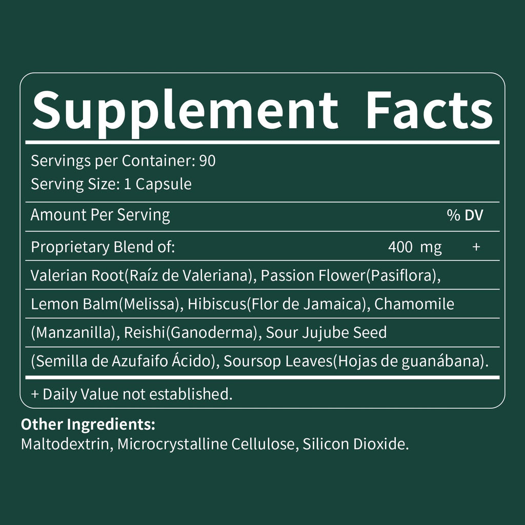 valerian capsules for stress relief