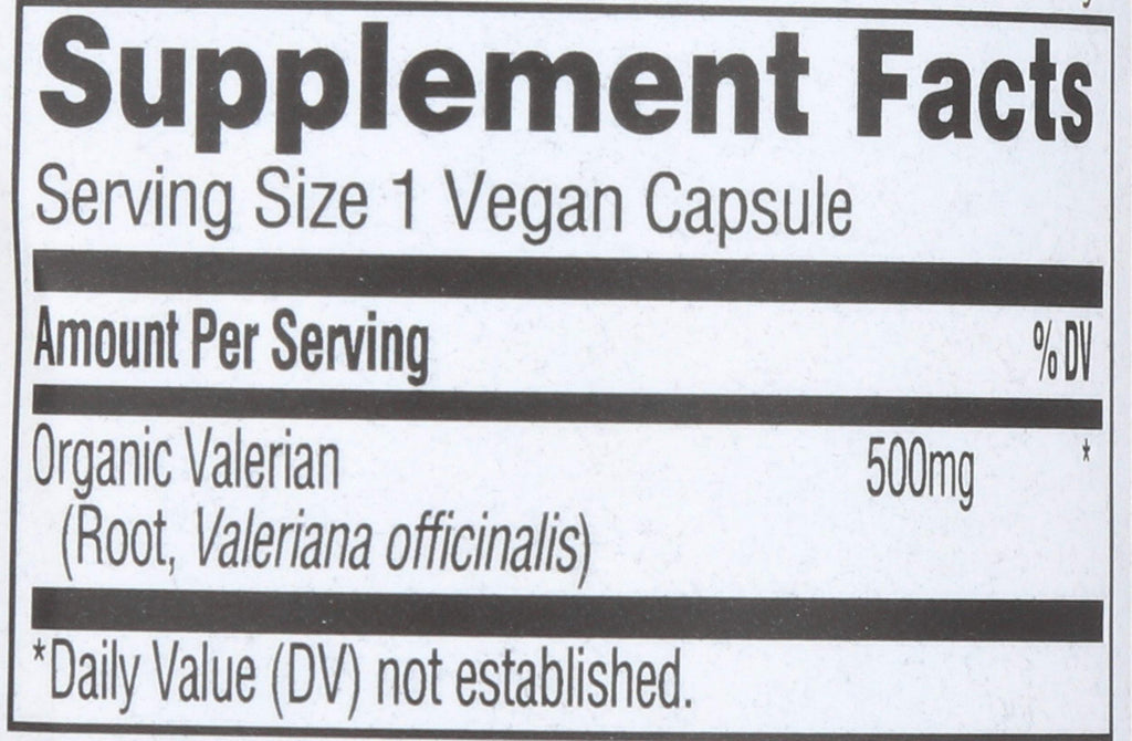 valerian capsules for stress relief