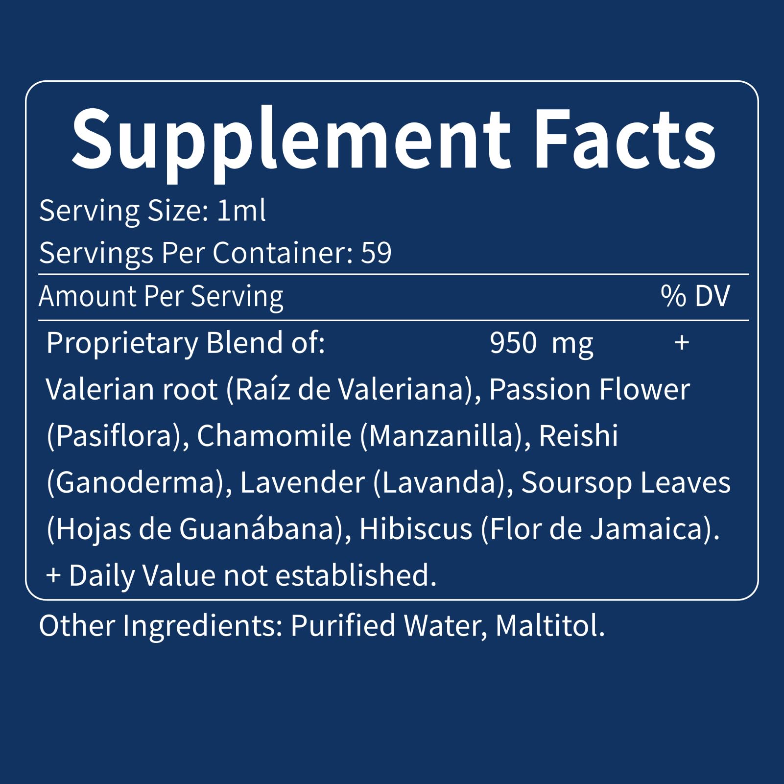 valerian drops for restful nights