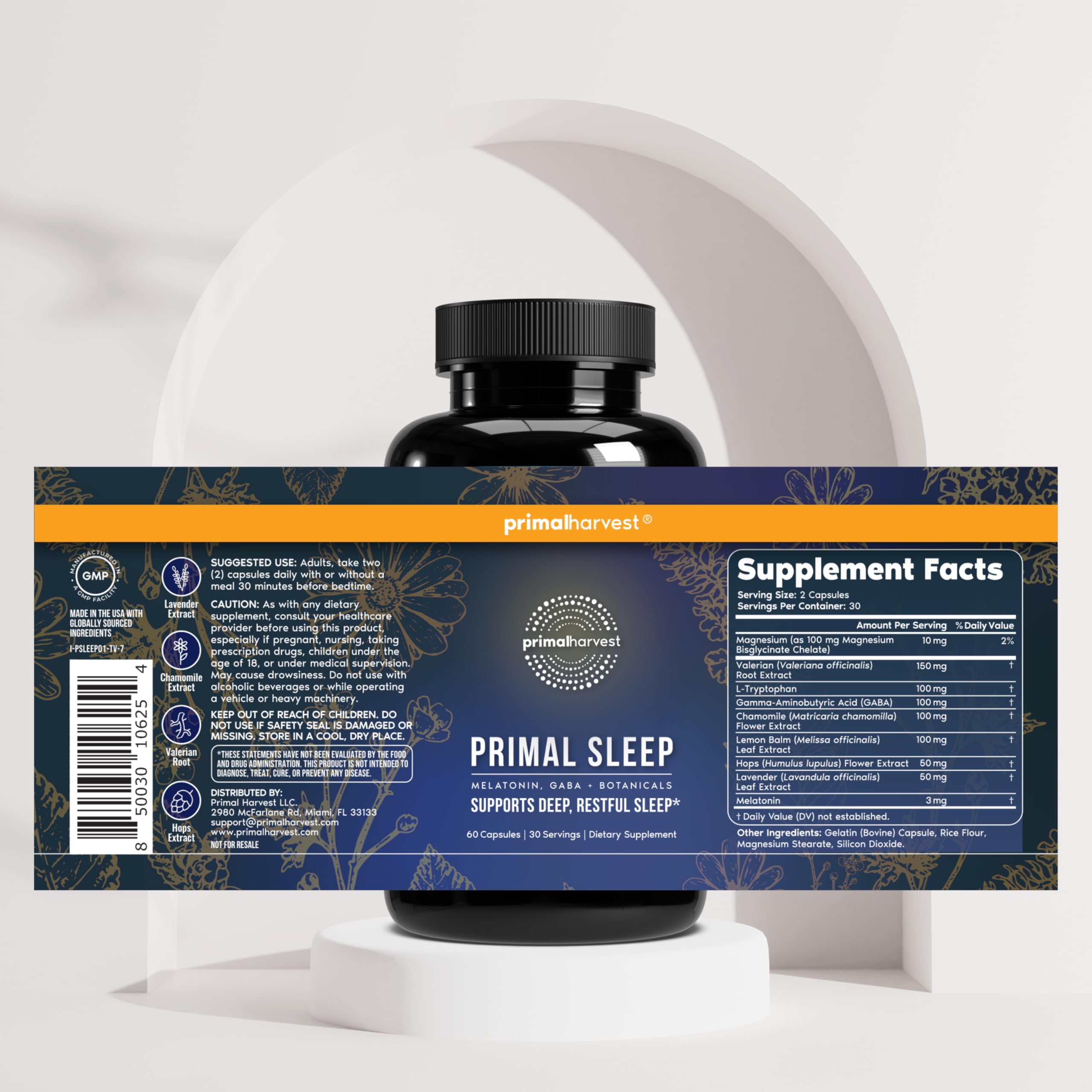 valerian extract for calming effects