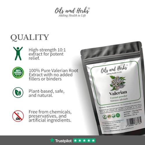 valerian extract for calming effects