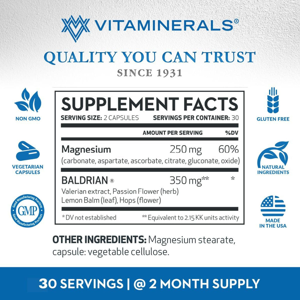 Valerian extract for relaxation support