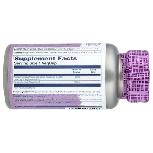 valerian extract with valerenic acids