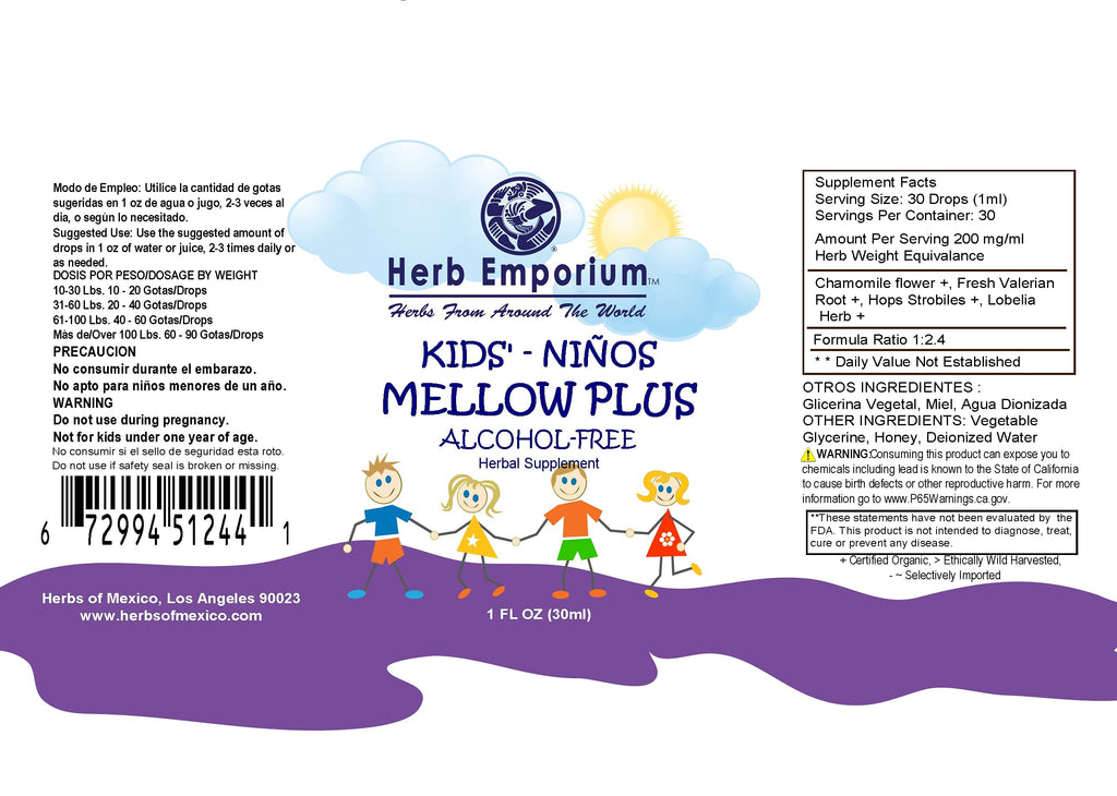valerian for kids' relaxation support