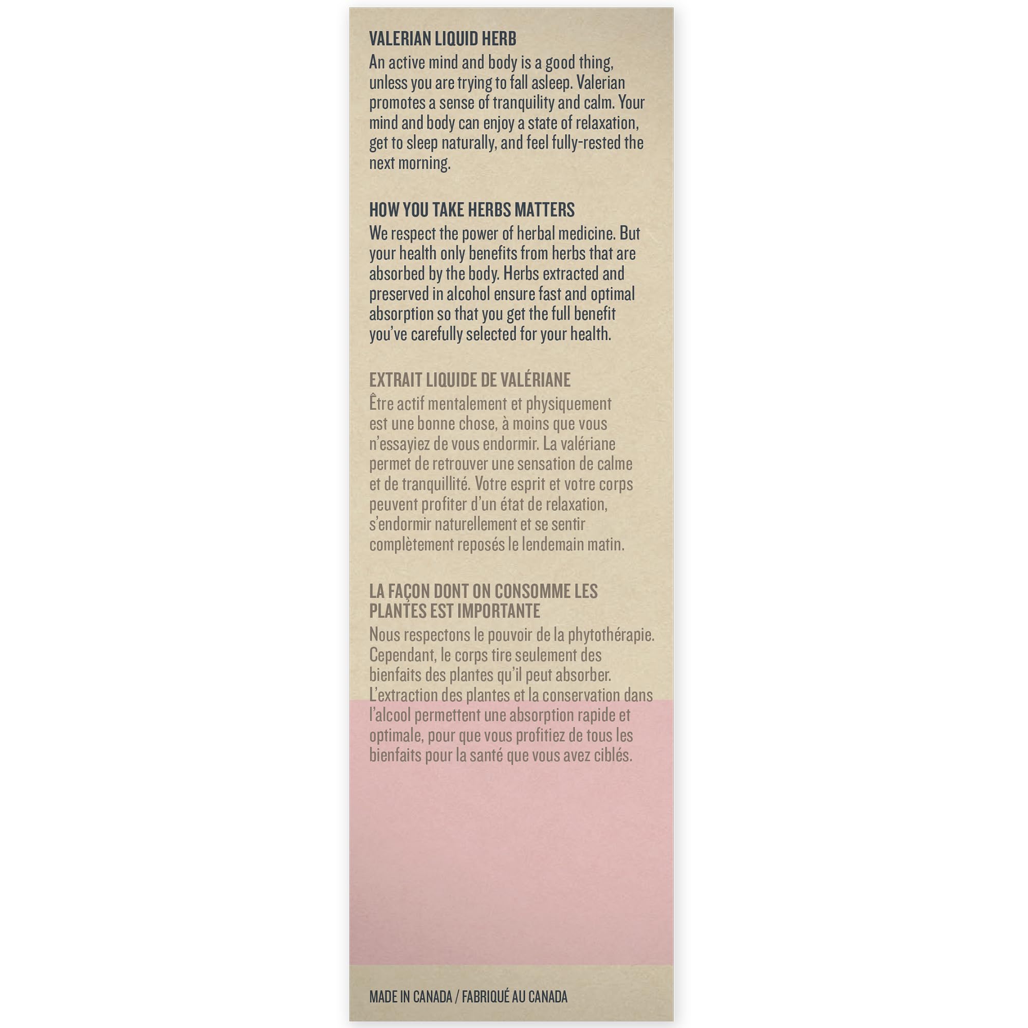 valerian for relaxation and wellness