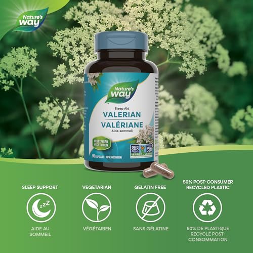 valerian herbal supplement for relaxation