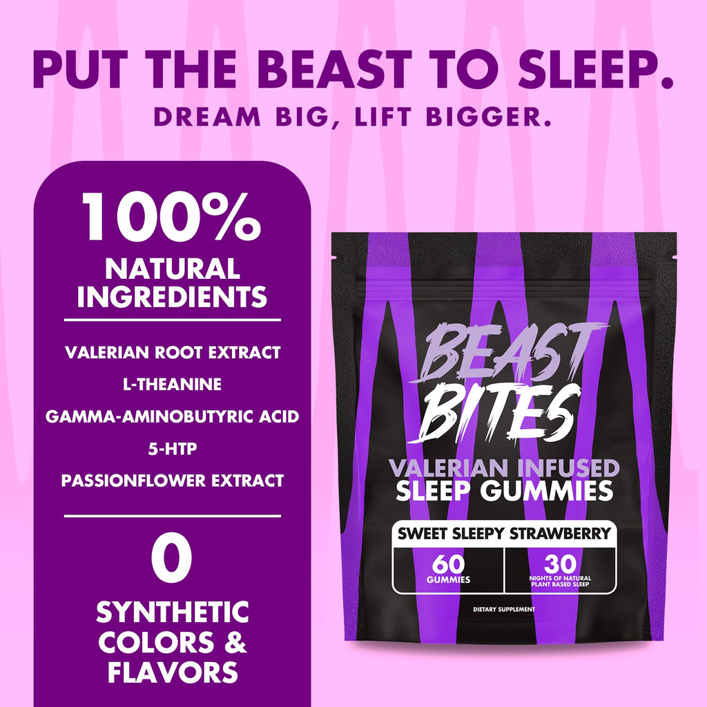 valerian infused sleep gummies