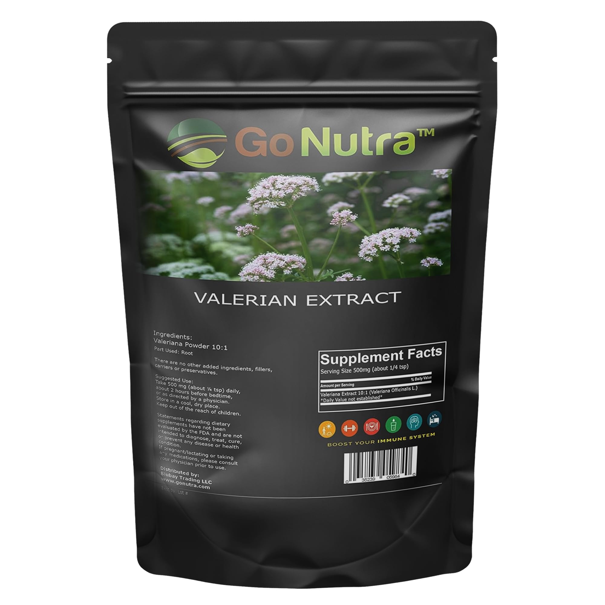 valerian powder for overall health