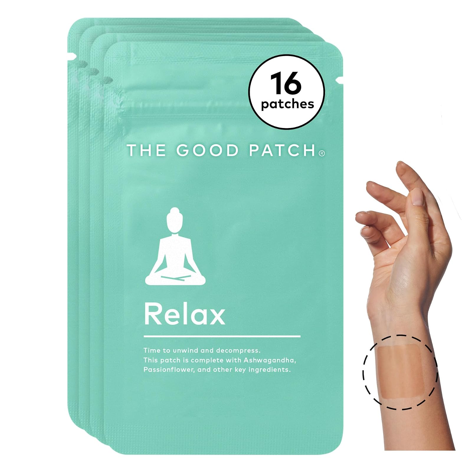 valerian relaxation patch for stress relief
