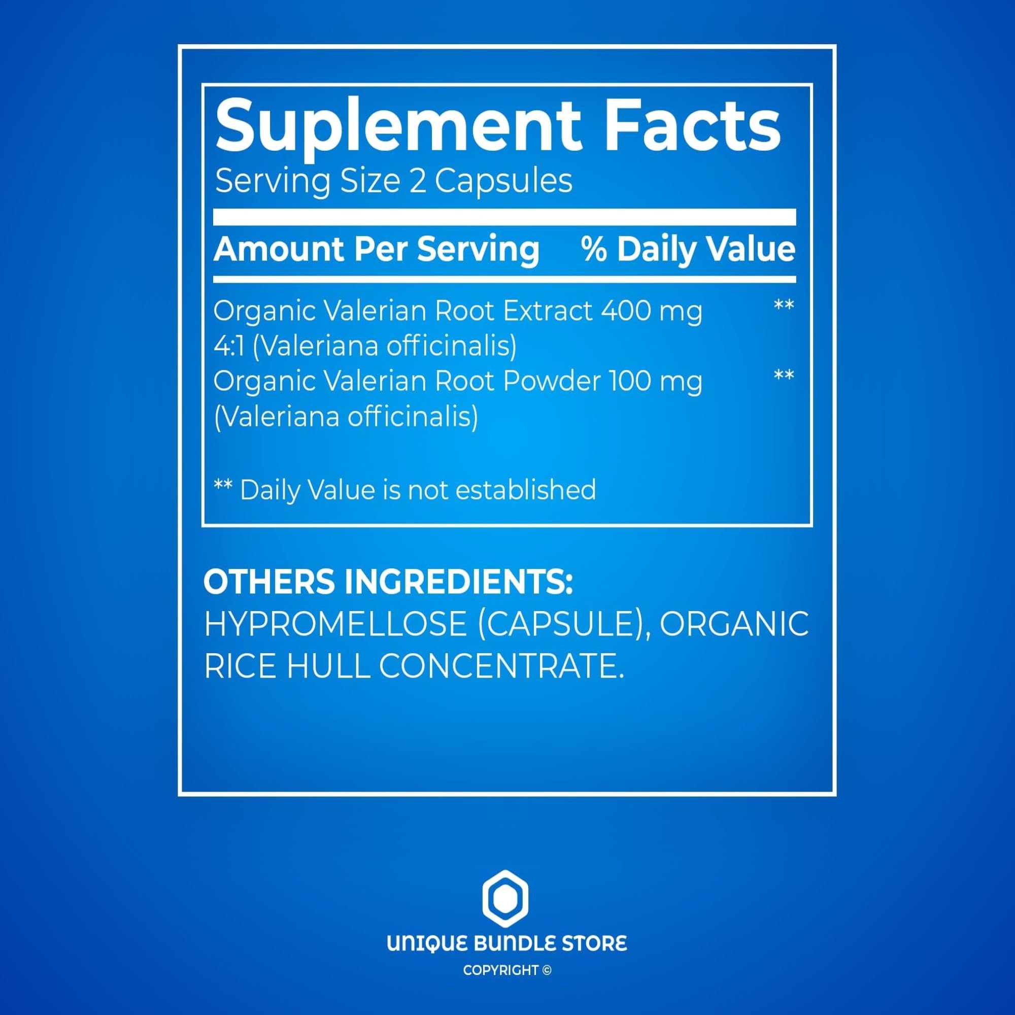 valerian root 500mg for stress relief