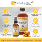valerian root calming honey spray