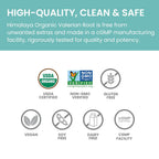 Valerian root capsules for calming effects