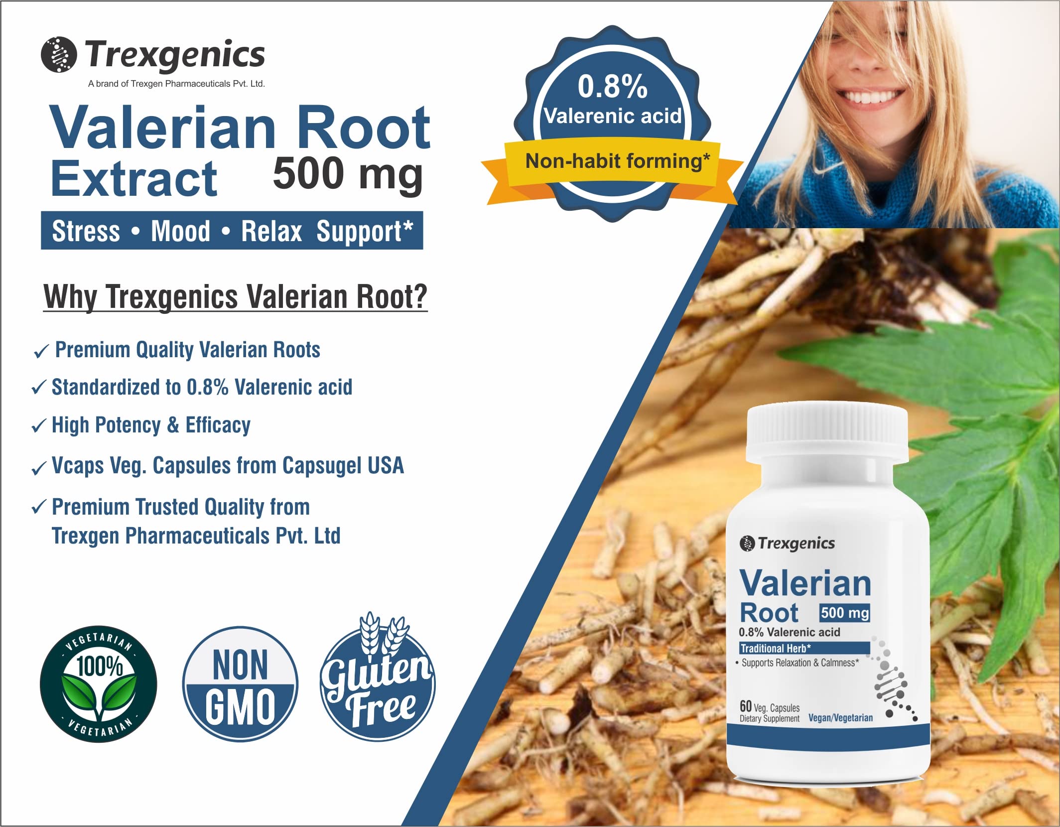valerian root capsules for daily wellness
