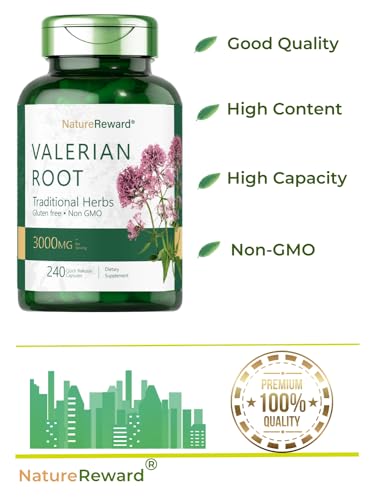 valerian root capsules for peaceful nights