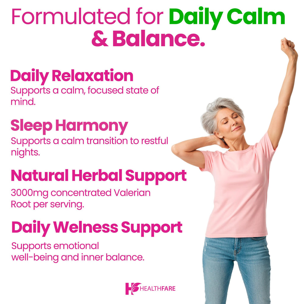 valerian root capsules for relaxation