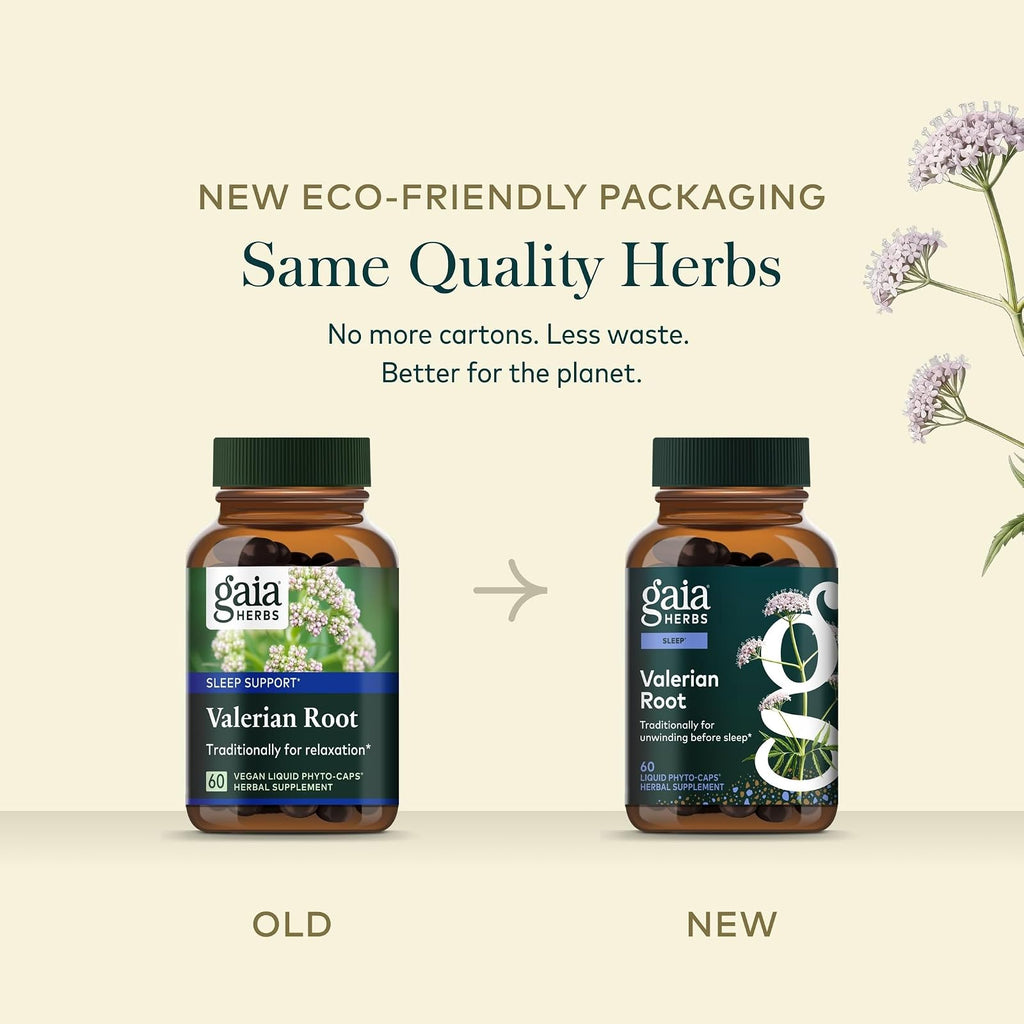 valerian root capsules for restful sleep