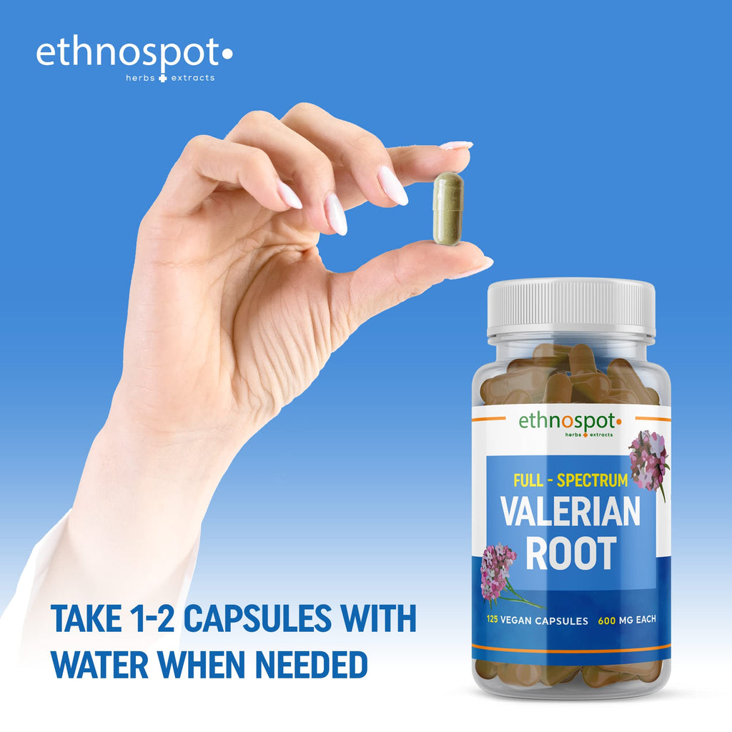 valerian root capsules for sleep support