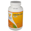 Valerian root capsules for sleep support