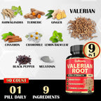 valerian root capsules for stress relief