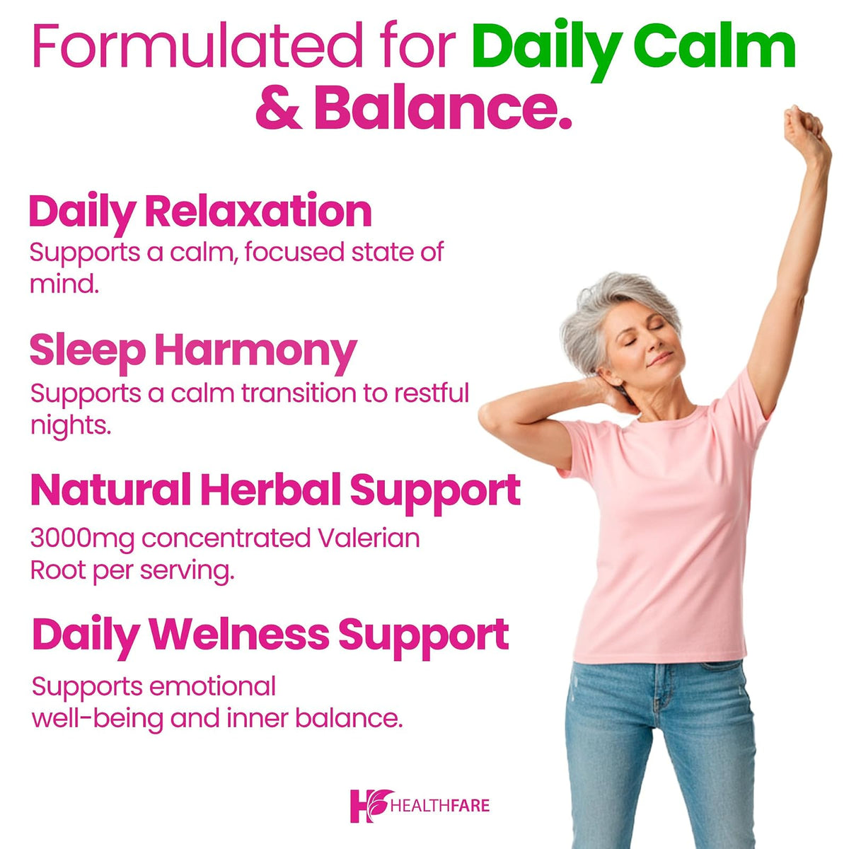 valerian root capsules for stress relief