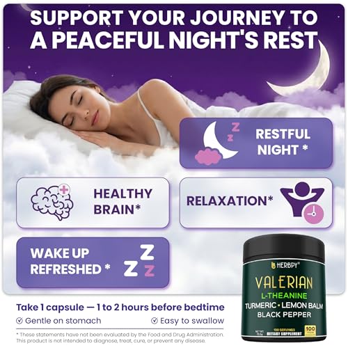 valerian root capsules for stress relief