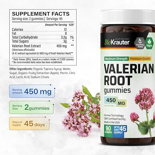 valerian root chews for anxiety support