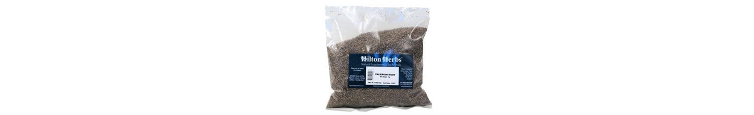 valerian root cut for horse health
