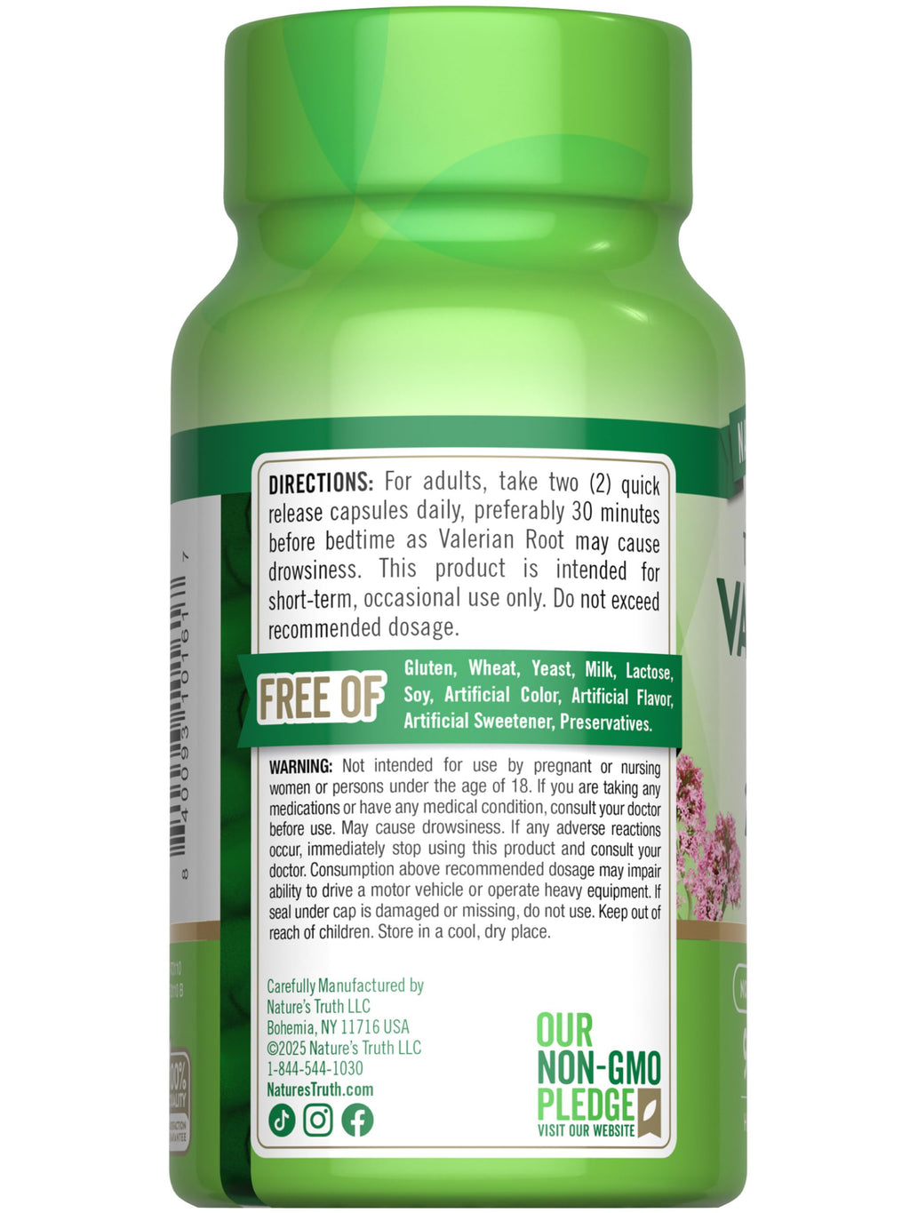 valerian root dietary supplement for health