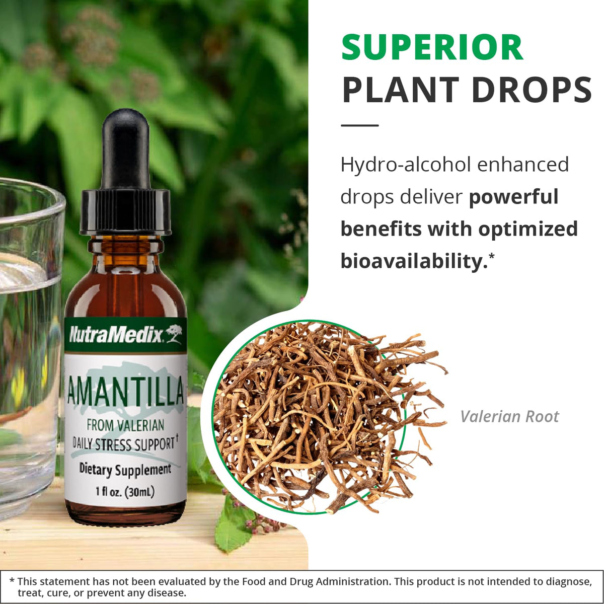 Valerian root extract 1 oz bottle