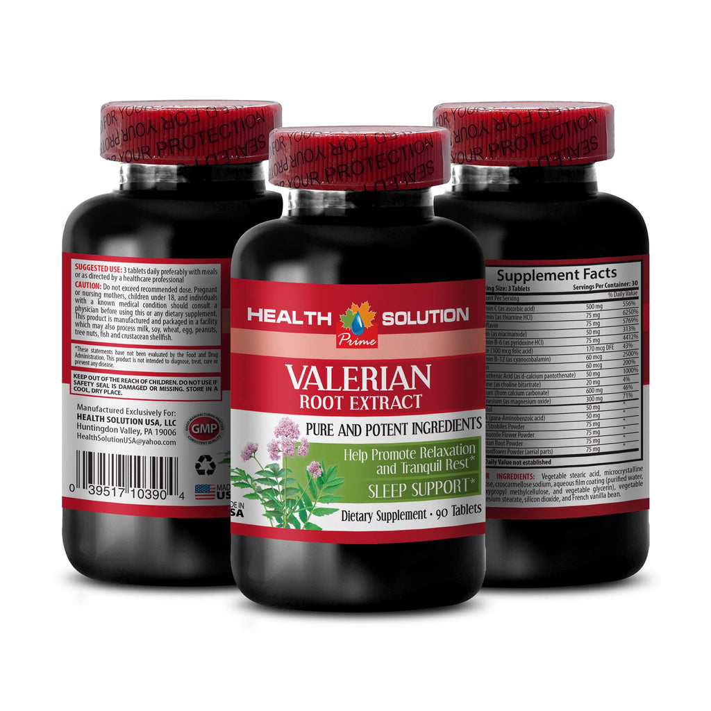 valerian root extract for restful sleep