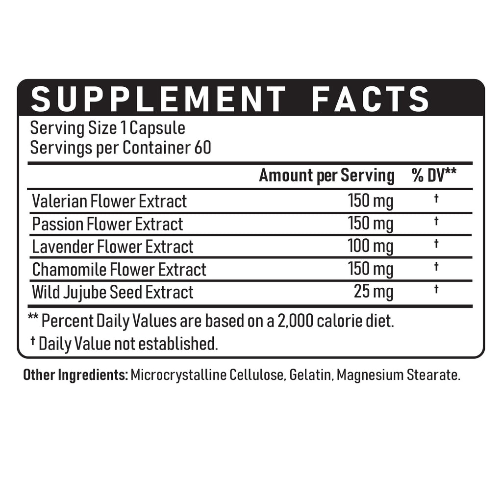 valerian root for calming effects