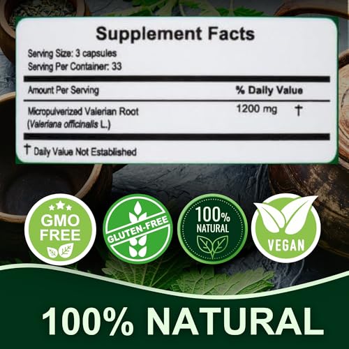 valerian root for enhanced relaxation
