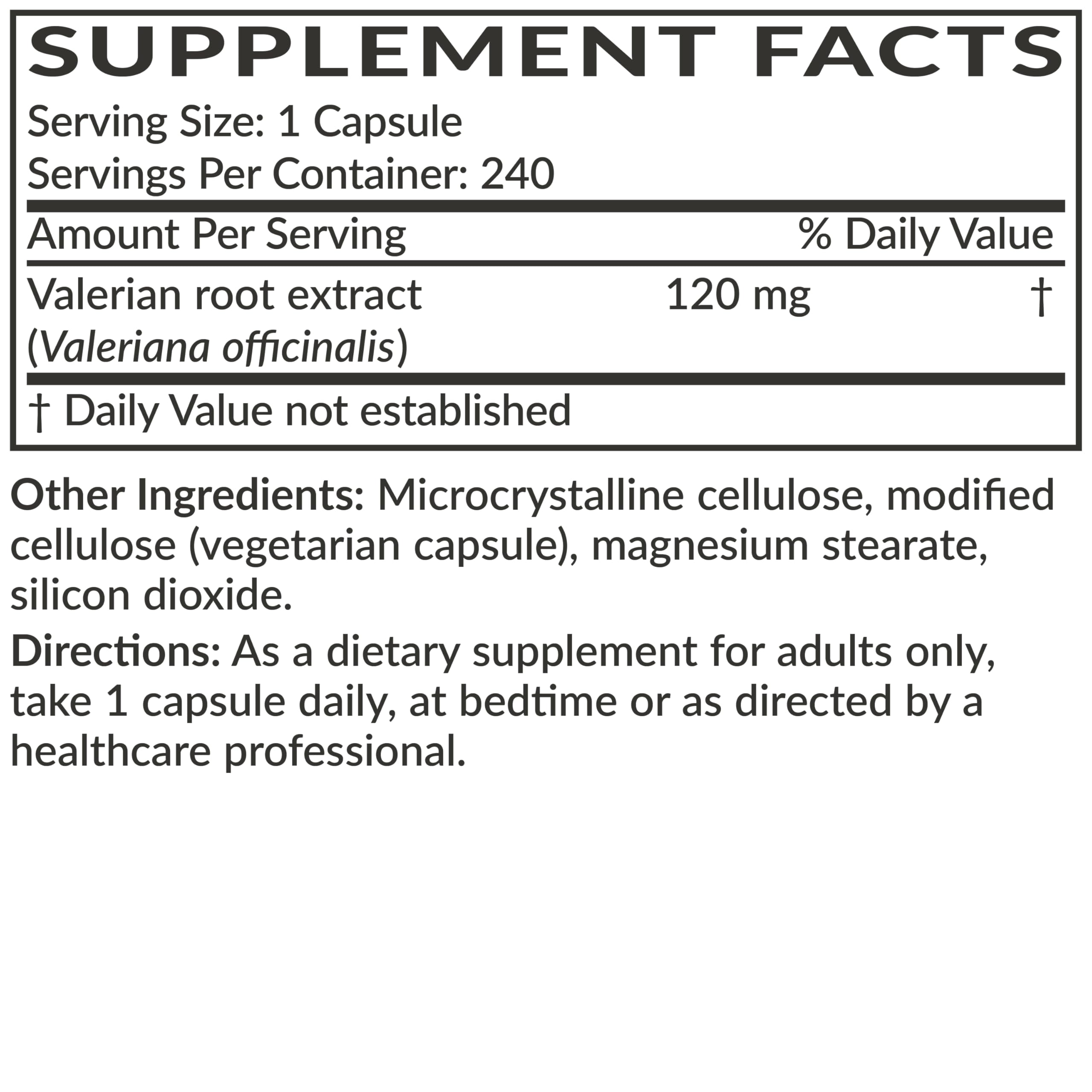 valerian root for improved relaxation