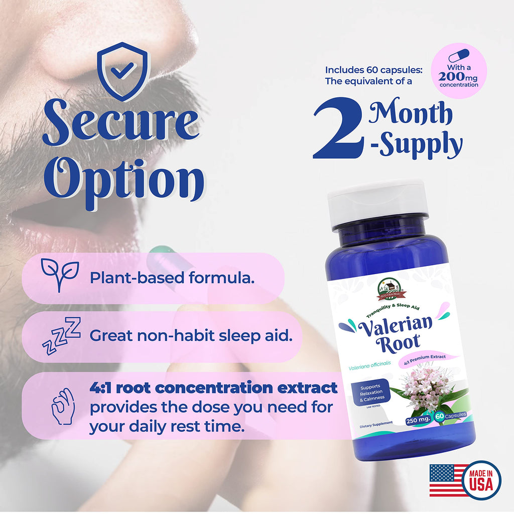 valerian root for improved sleep patterns