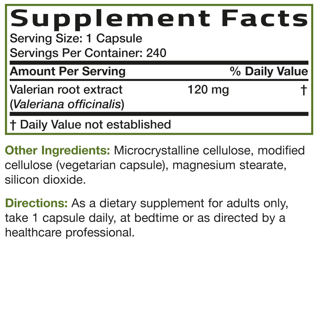 valerian root for improved sleep quality