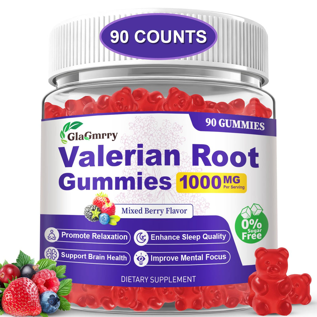 Valerian root gummies for sleep support