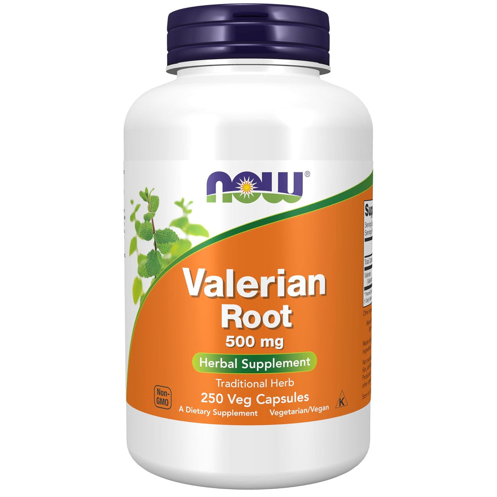 valerian root herbal supplement capsules