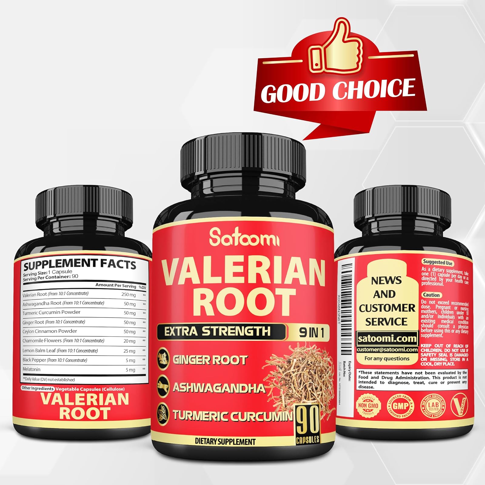 valerian root herbal supplement for calm