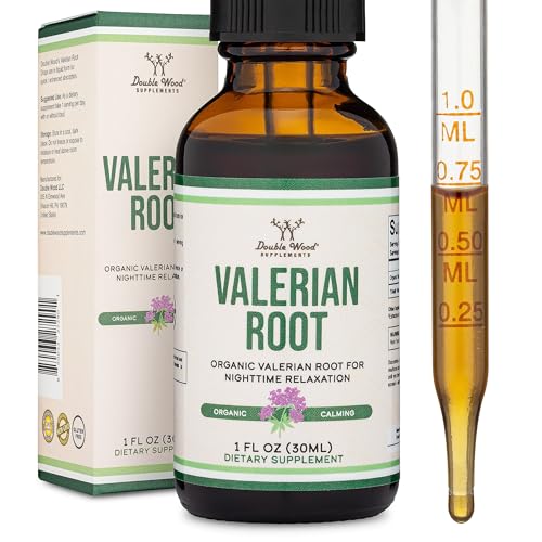 valerian root liquid drops for relaxation
