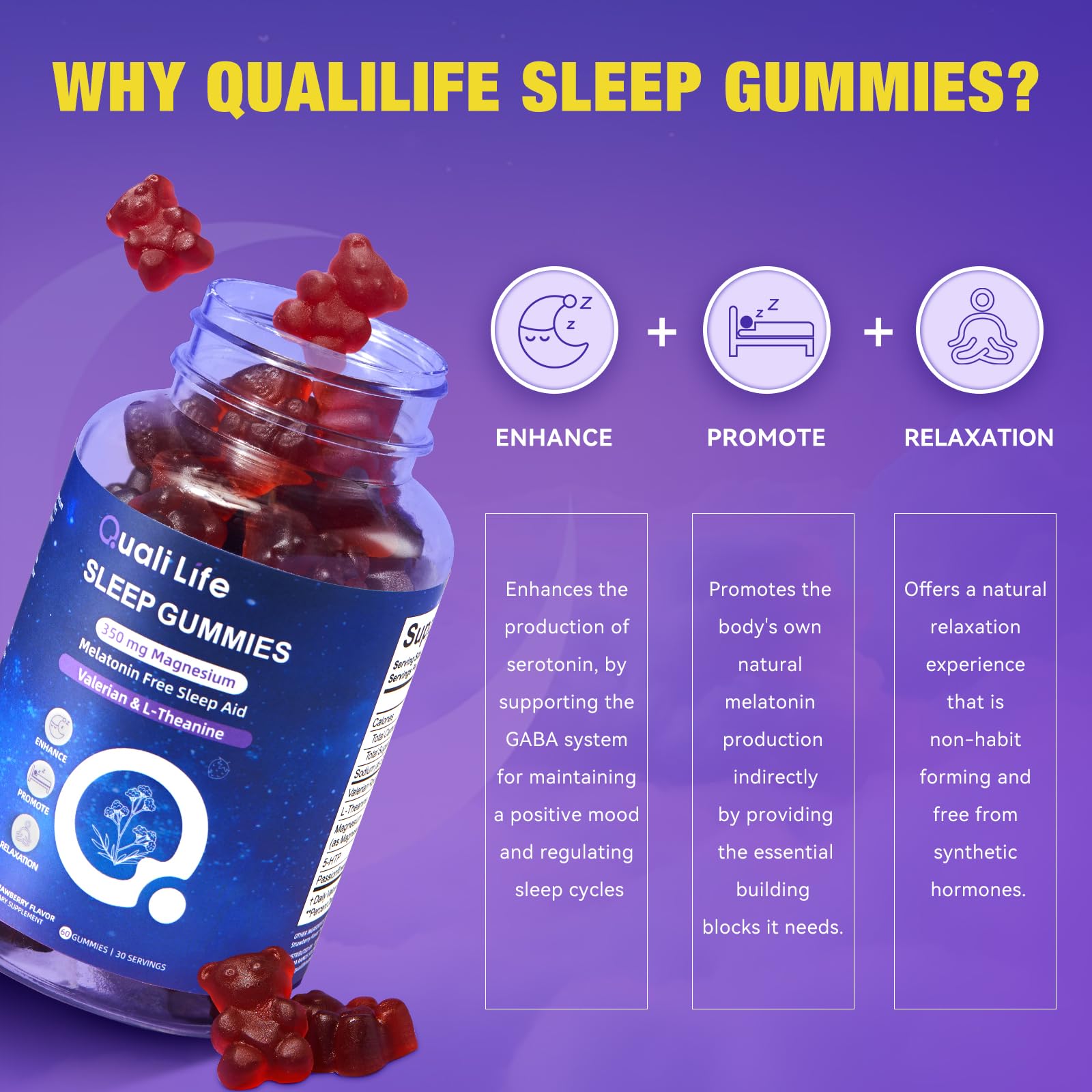 valerian root melatonin gummies 60 count