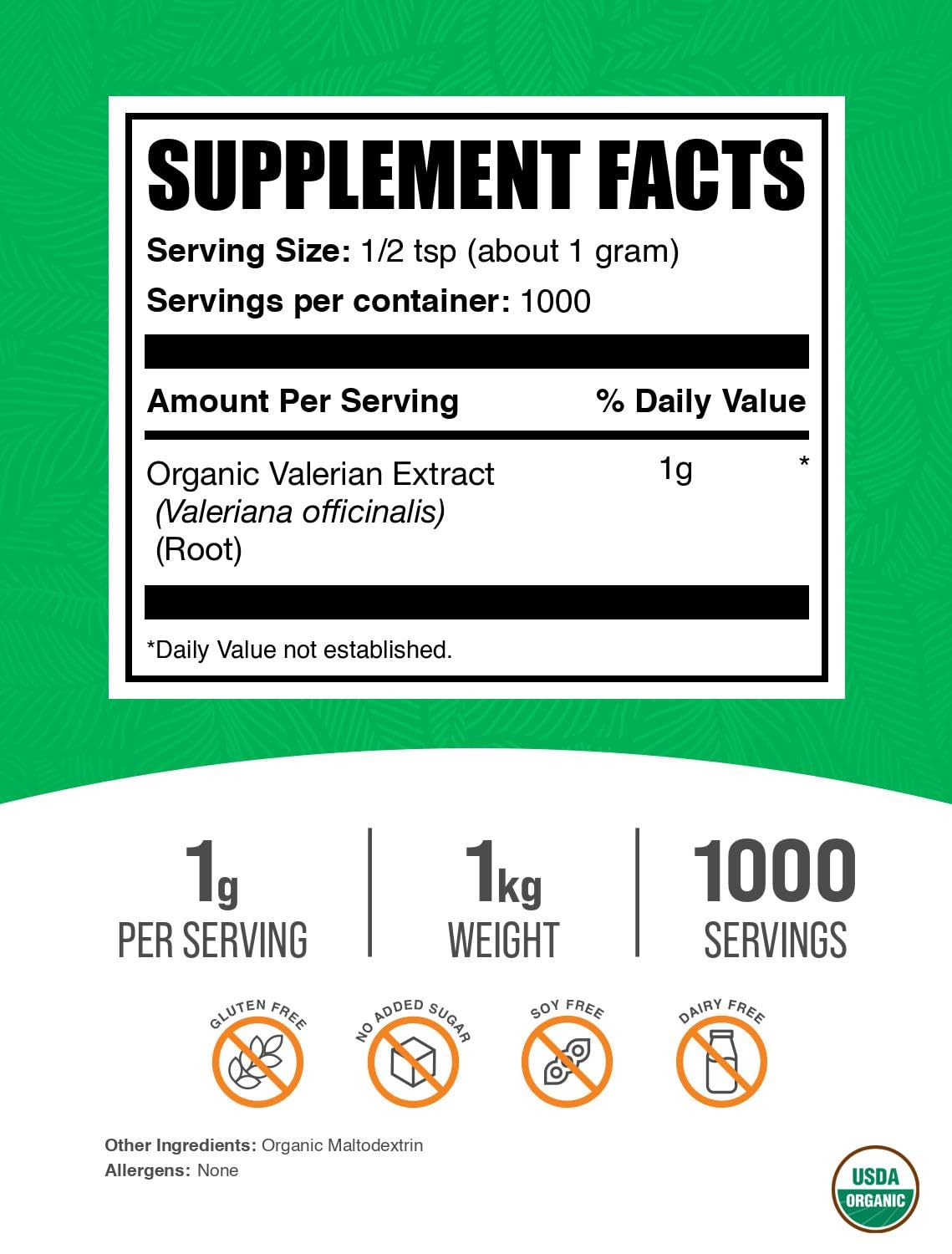 valerian root powder for relaxation